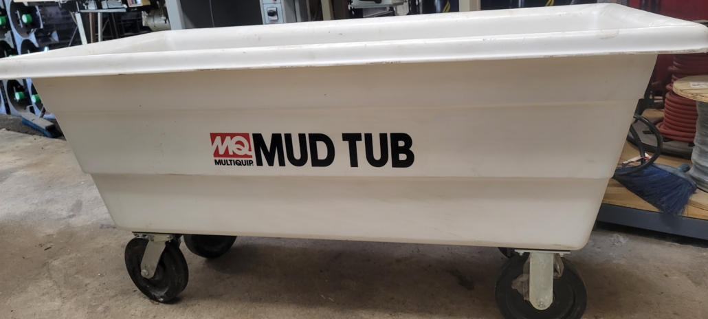 MultQiuip MQ Mud Tub (With Wheels) - PDQuipment