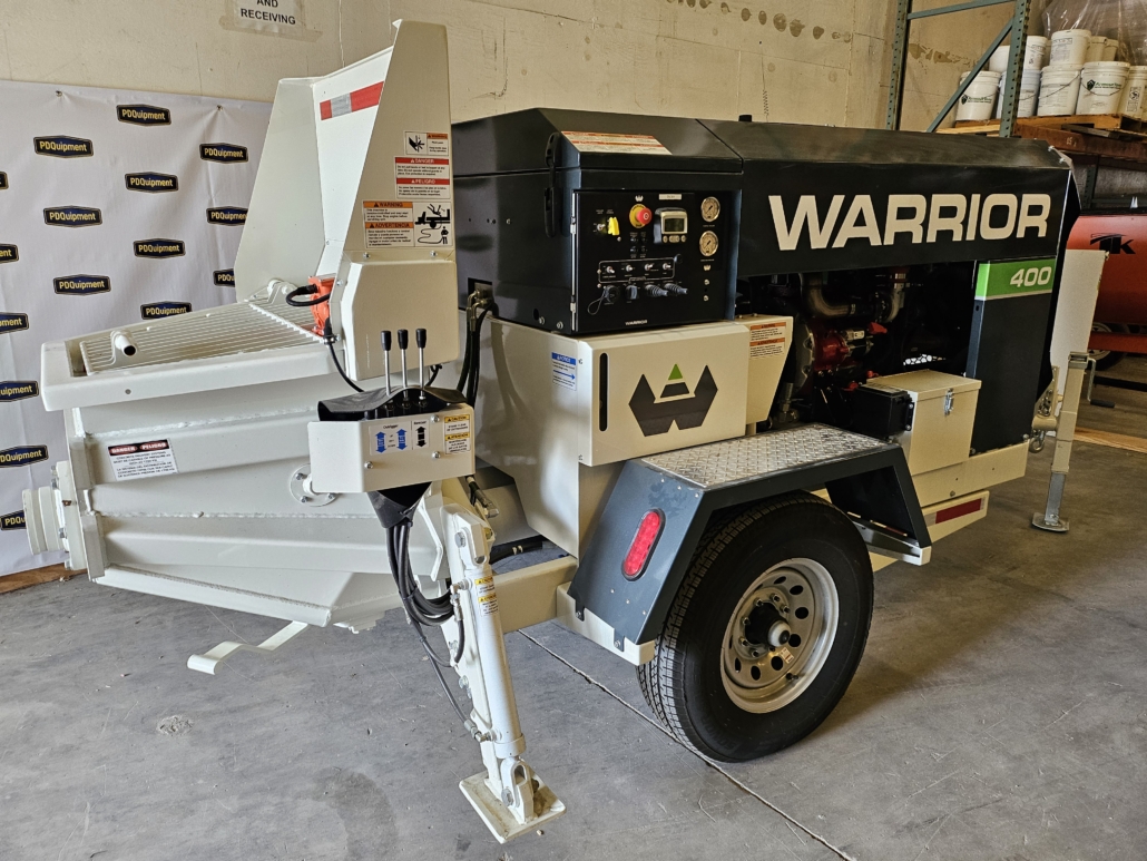 WSE Warrior 400 Shotcrete Pump 74HP Diesel | PDQ