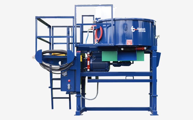 Blastcrete Pan Mixer 2200 Lb - PDQuipment