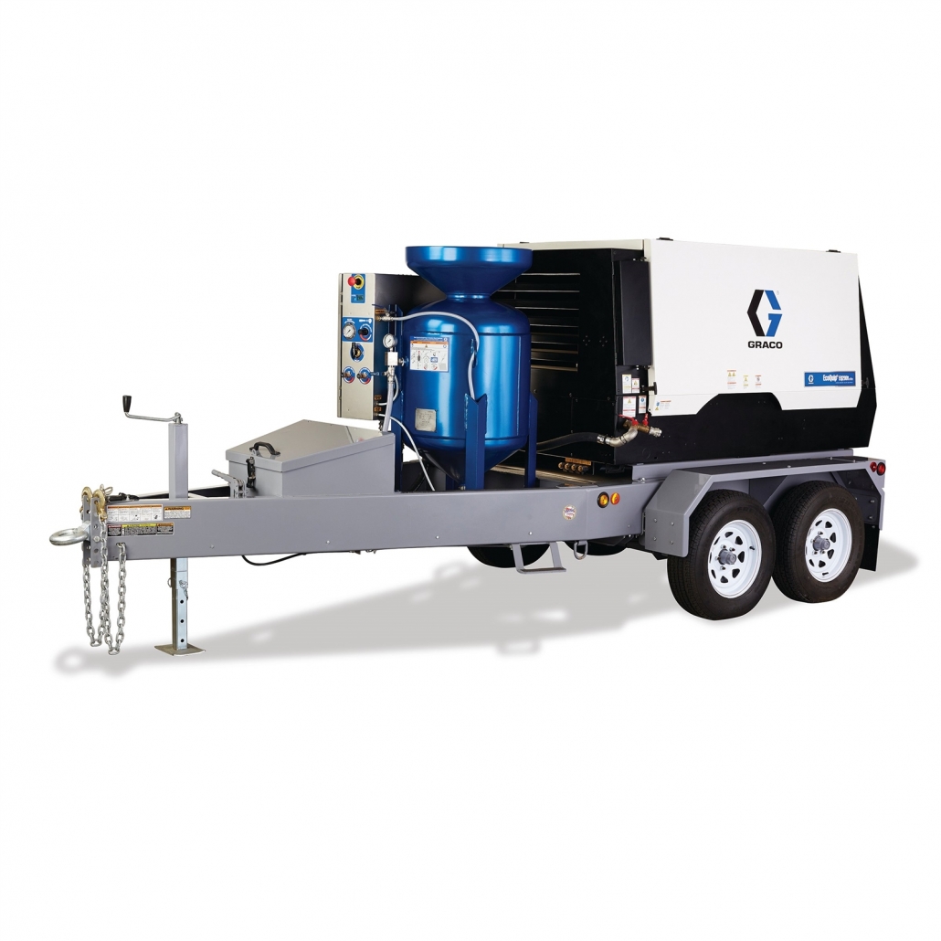 Graco EcoQuip 2 Trailer Units | Blast Equipment for In-Plant