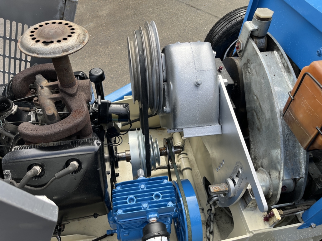 **SOLD**Putzmeister Wisconsin Gas Mobile Plaster Pump - PDQuipment