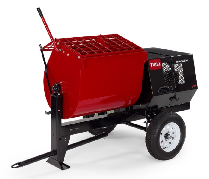 Toro MMX-12511H-S UltraMix Mortar Mixer 12 Cubic Feet | PDQuipment