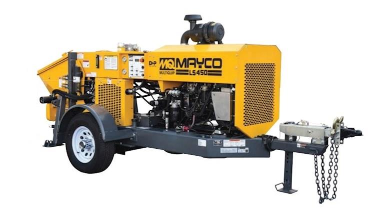 Mayco Swing Tube Concrete Pumps LS series | PDQuipment