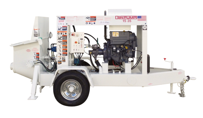 Olin 15 35 Swing Tube Concrete Pump | Swing Tube Concrete Pump