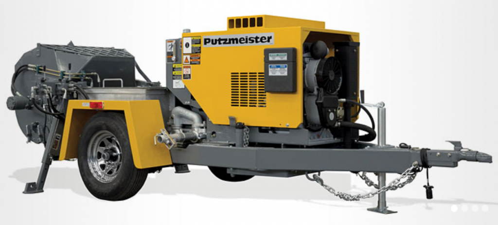 Putzmeister Fireproofing Pumps For Sale - PDqquipment