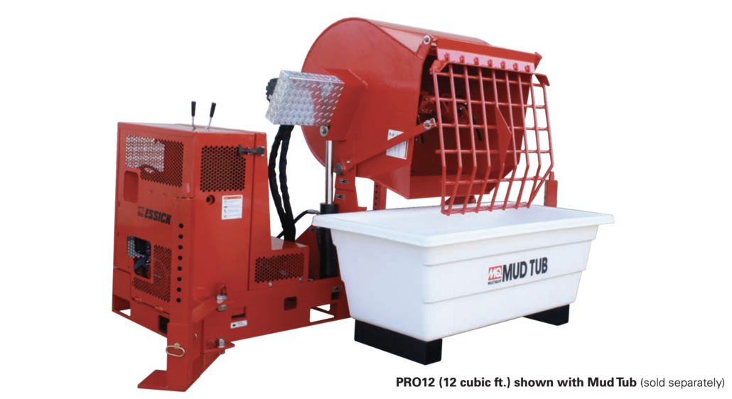 Essick Pro 12 CF Mortar Mixer | Gas or Electric By Multiquip