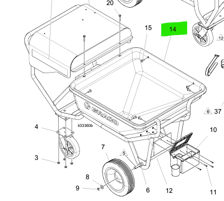 Graco F800 Hopper - PDQuipment