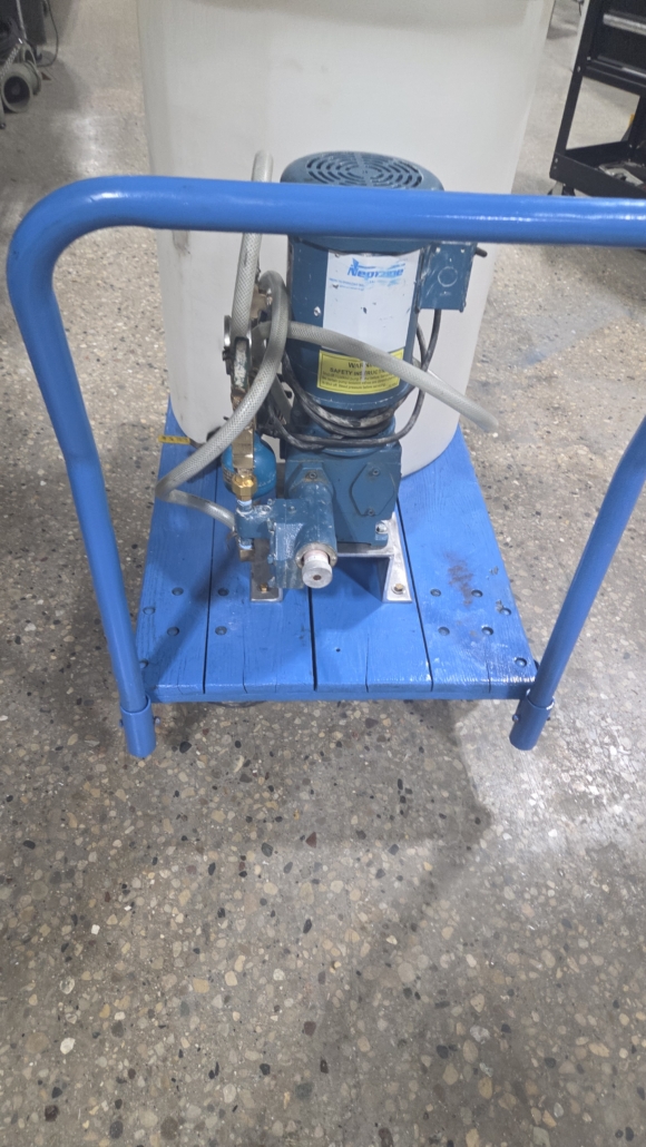 Alum Injection Pump - Neptune Single Barrel Cart Assembly - PDQuipment