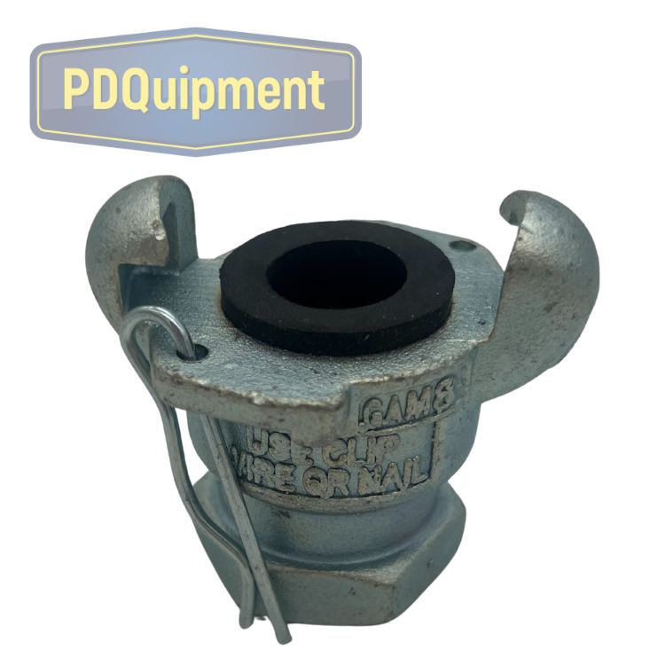 Chicago Twist Lock 3/4″-FPT Plated Steel Adapter - PDQuipment