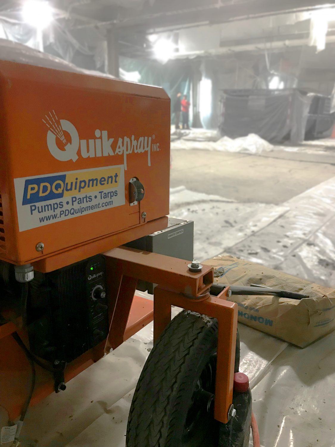 The Quikspray Carrousel Fireproofing Pump | PDQuipment