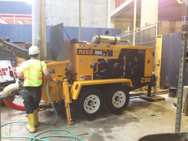 Reed Pumps Series C Concrete | Shotcrete Pumps | Concrete Pump
