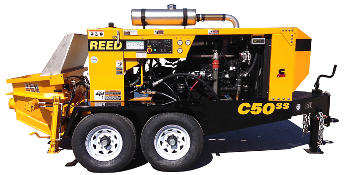 Reed Pumps Series C Concrete | Shotcrete Pumps | Concrete Pump