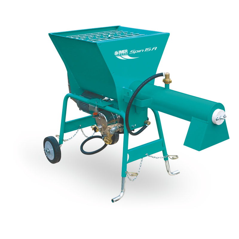 Imer spin 15 | Continous Mixer For Stucco Fireproofing | PDQuipment